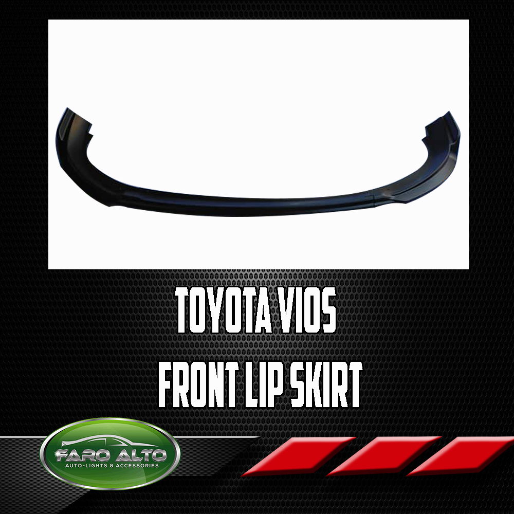 Toyota Vios Front Bumper Lip Skirt 2013 to Present | Lazada PH