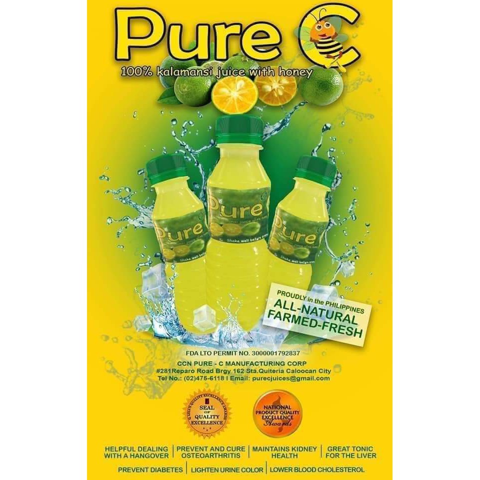 Pure C 500ml Calamansi Juice | Lazada PH