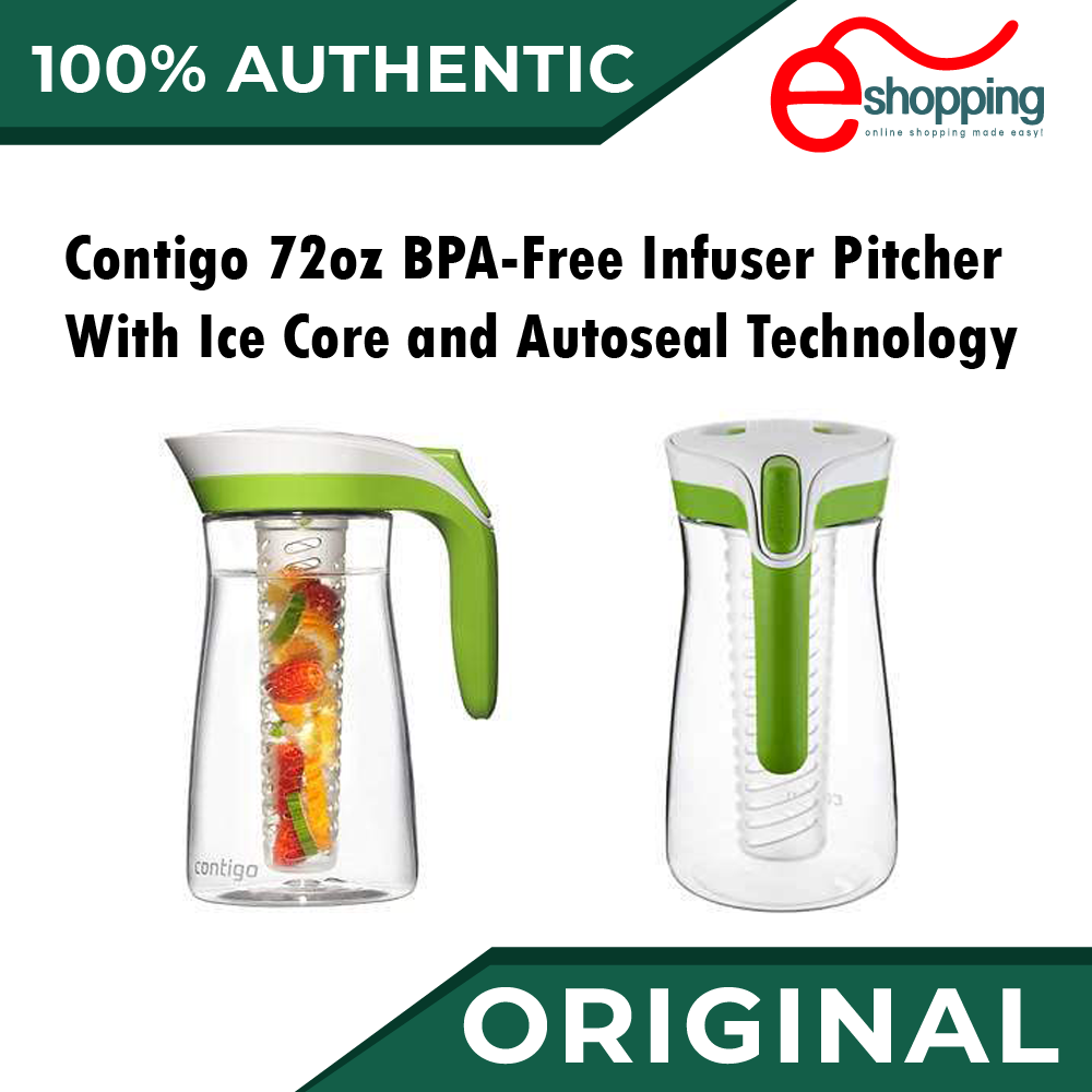 Contigo 72oz BPA-Free Infuser Pitcher With Ice Core and Autoseal ...