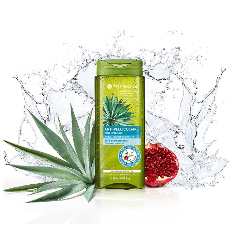 YVES ROCHER Anti Dandruff Shampoo and Anti Pollution Conditioner Bundle ...