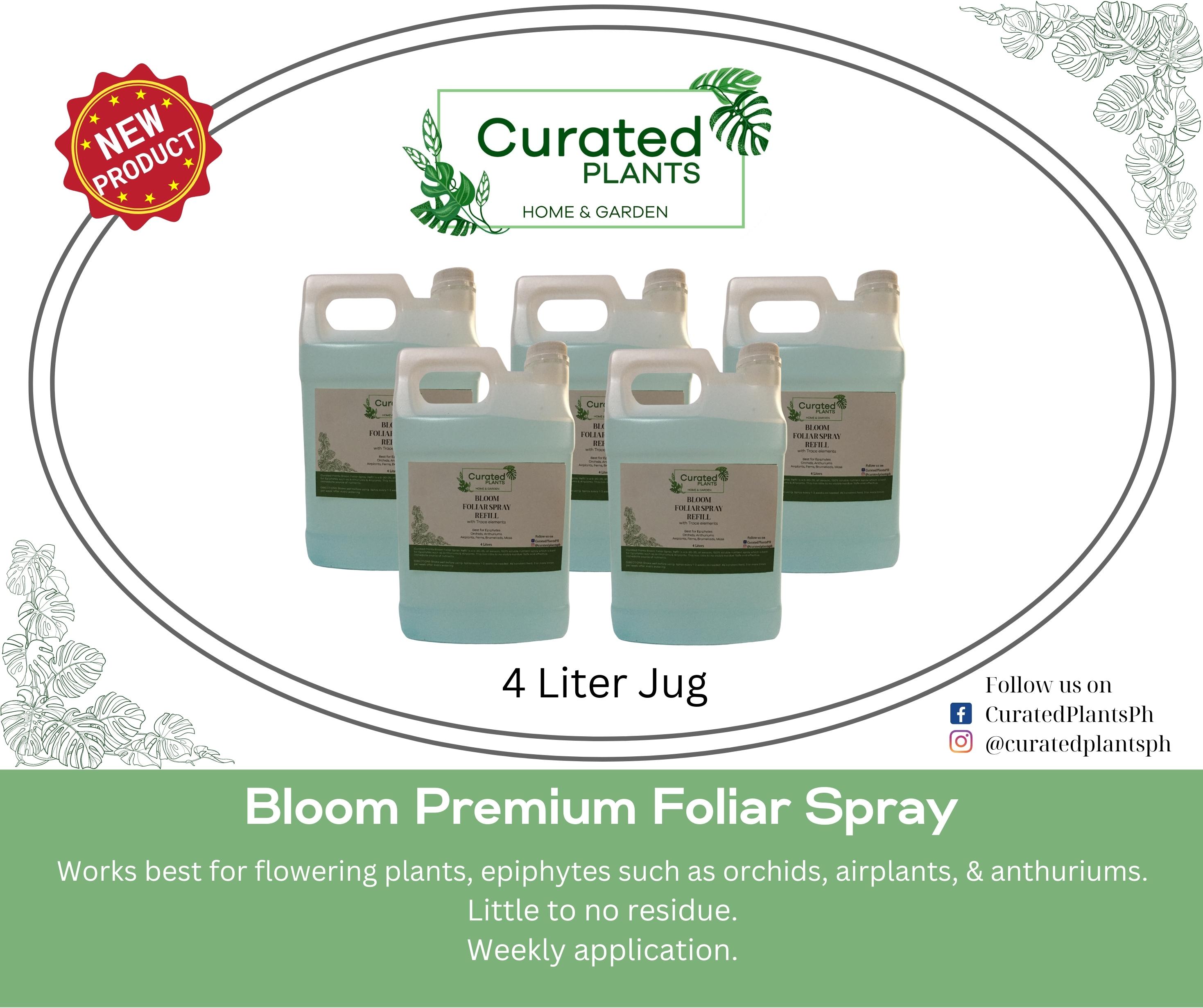 BLOOMING! Bloom Foliar Spray by Curated Plants. Best for Epiphytes ...