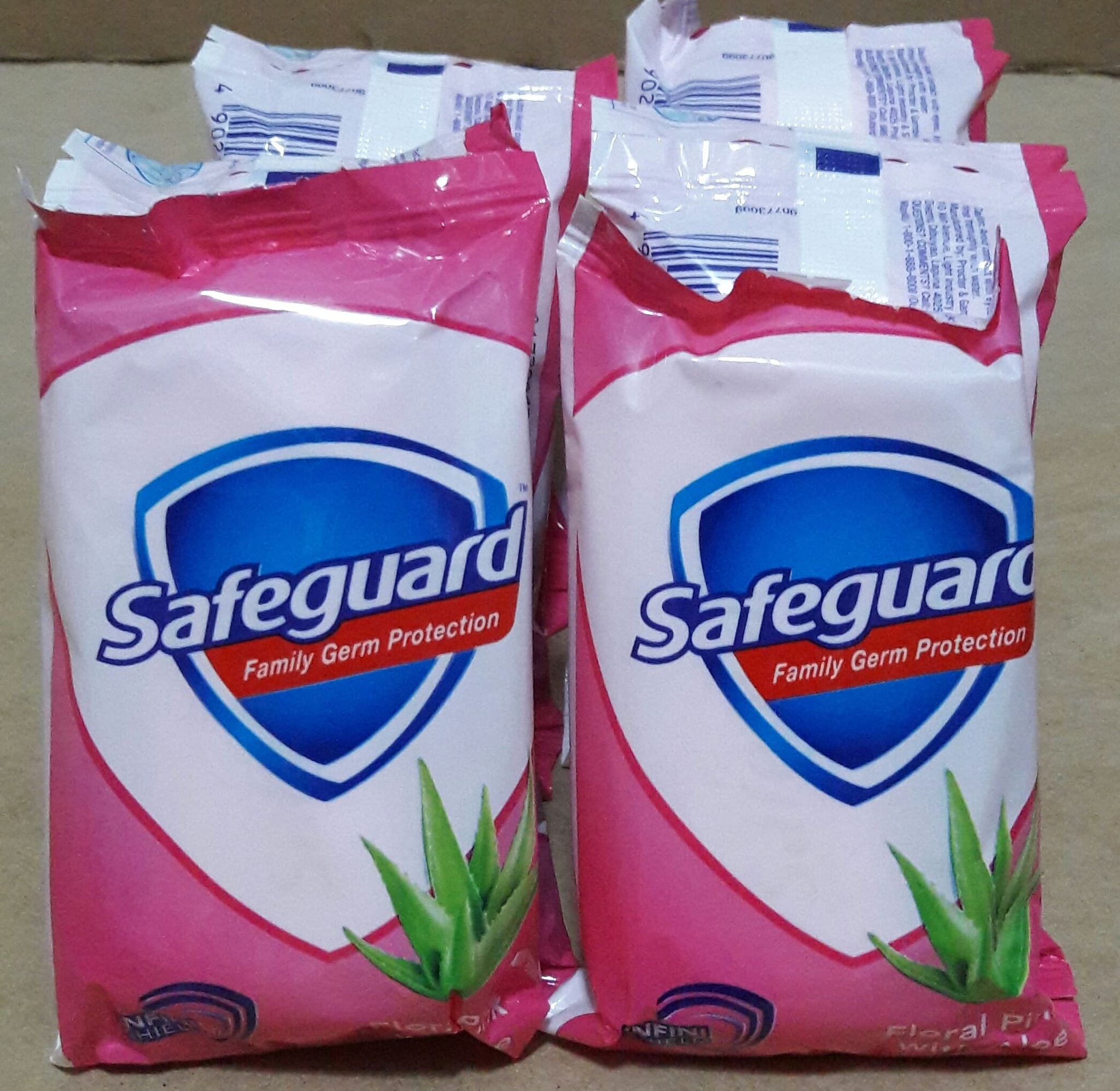 Safeguard Soap Family Germ Protection Floral Pink with Aloe (60g x ...