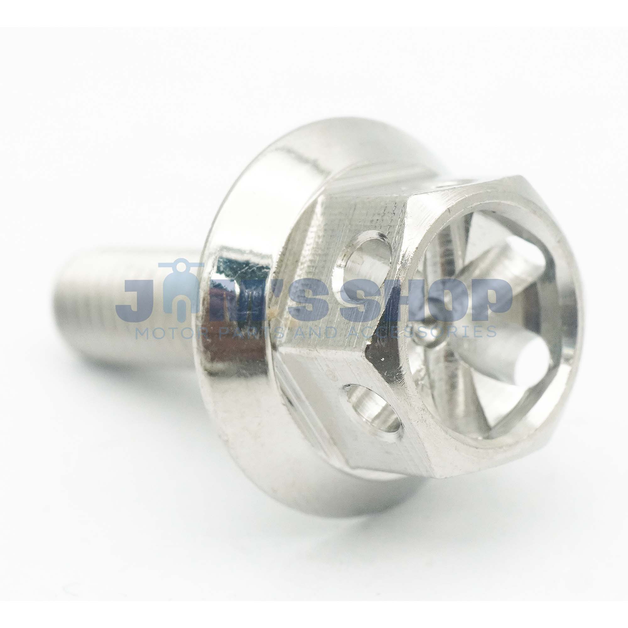 HENG BOLTS | 1PC BIG HEAD FLOWER 6X20MM | GOLD TITANIUM WHITE GOLD ...