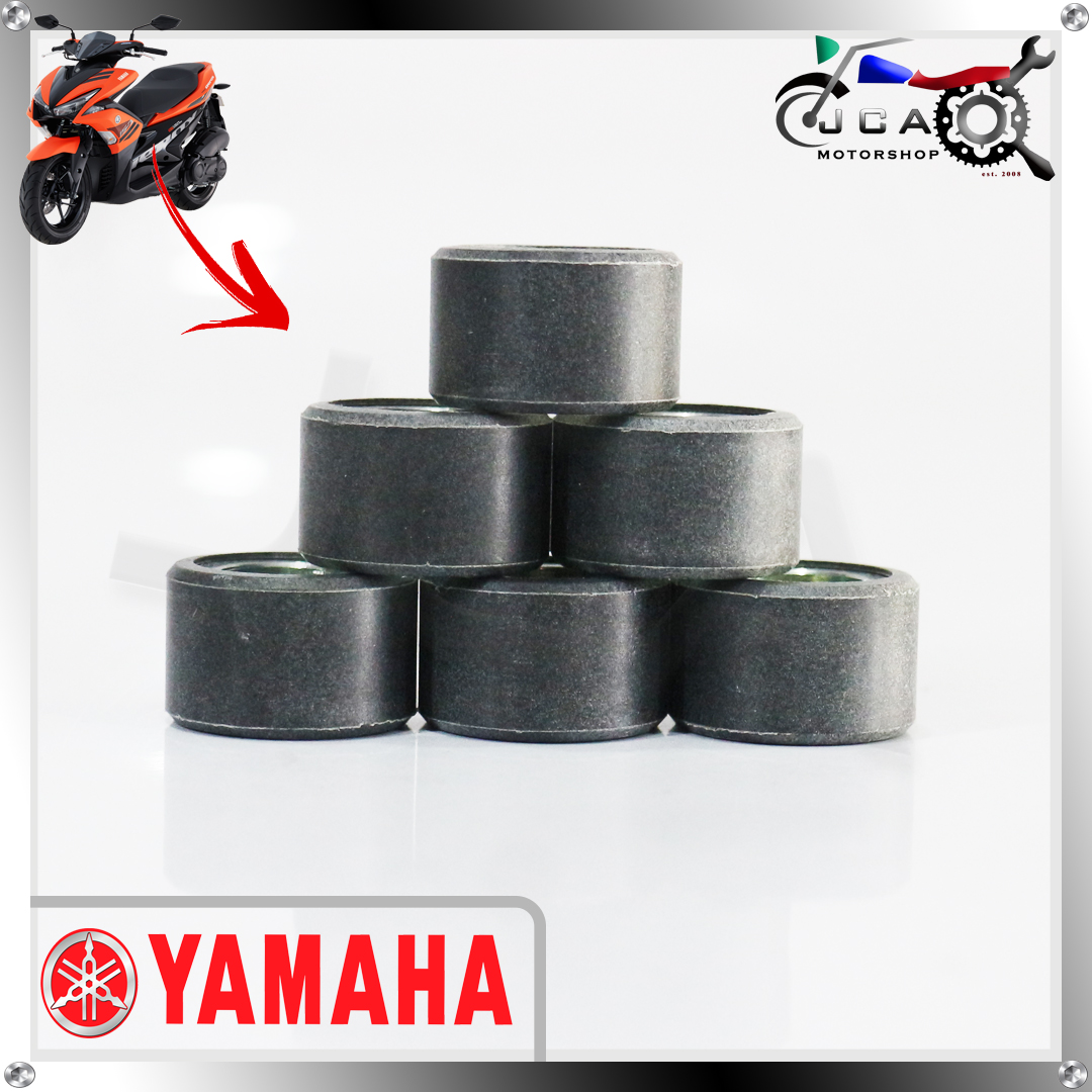 ORIGINAL YAMAHA WEIGHT BALL (FLYBALL) FOR AEROX (6PCS) | Lazada PH