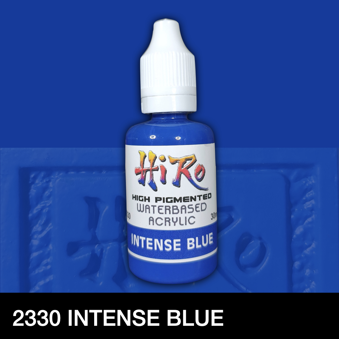 Blue Colors by Hiro Paints | High-Pigmented Waterbased Acrylic Hobby ...