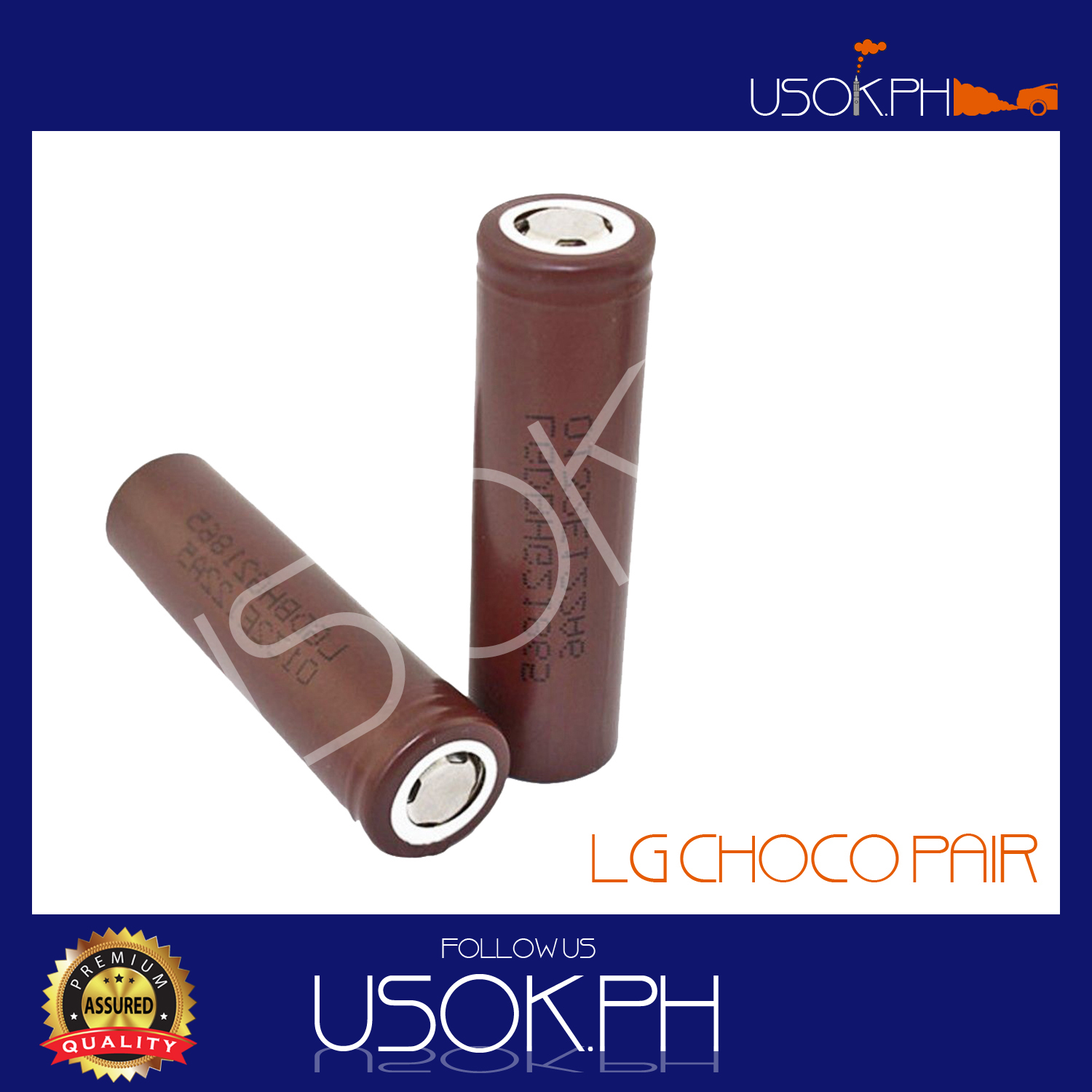 LG Choco 18650 1000-3000mAh Vapor Rechargeable Battery Flashlight can ...