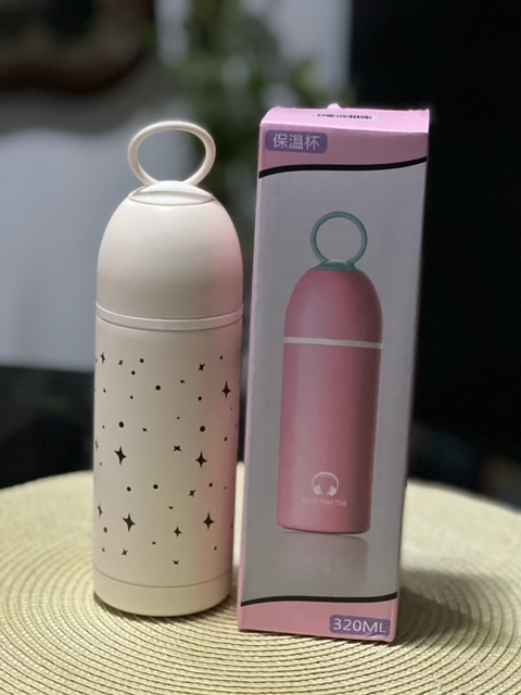 Vacuum Flask Thermos Drinking Bottle, with handle, 320 ml. | Lazada PH