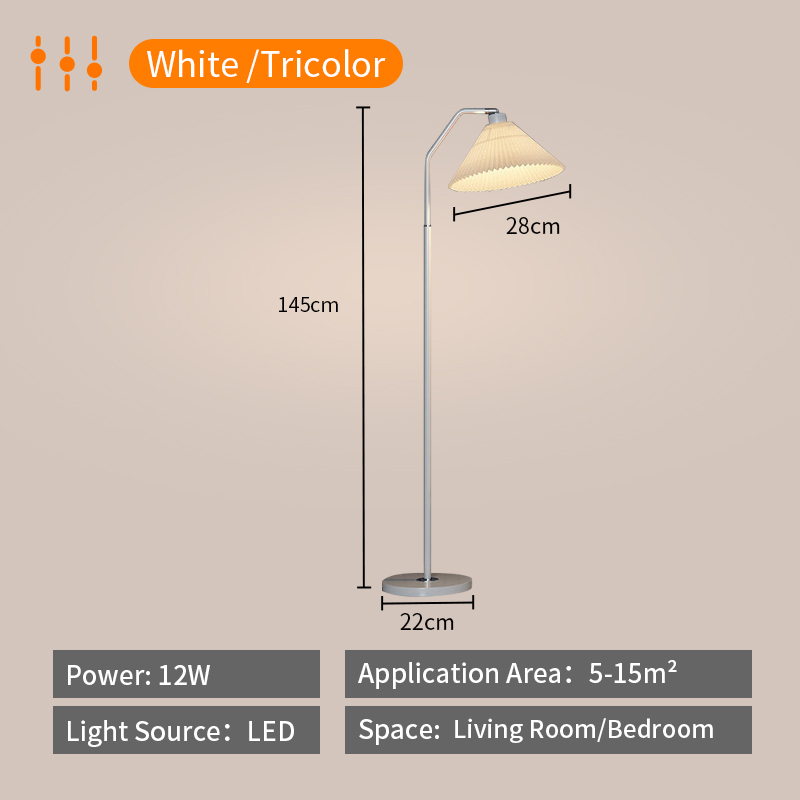 Minimalist Living Room Stand Light Nodic Floor Lamp Bedroom Floor ...