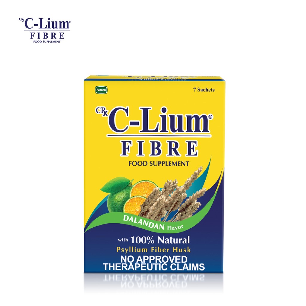 C-Lium Fibre, Dalandan Flavor, Psyllium Husk, 7 sachets | Lazada PH