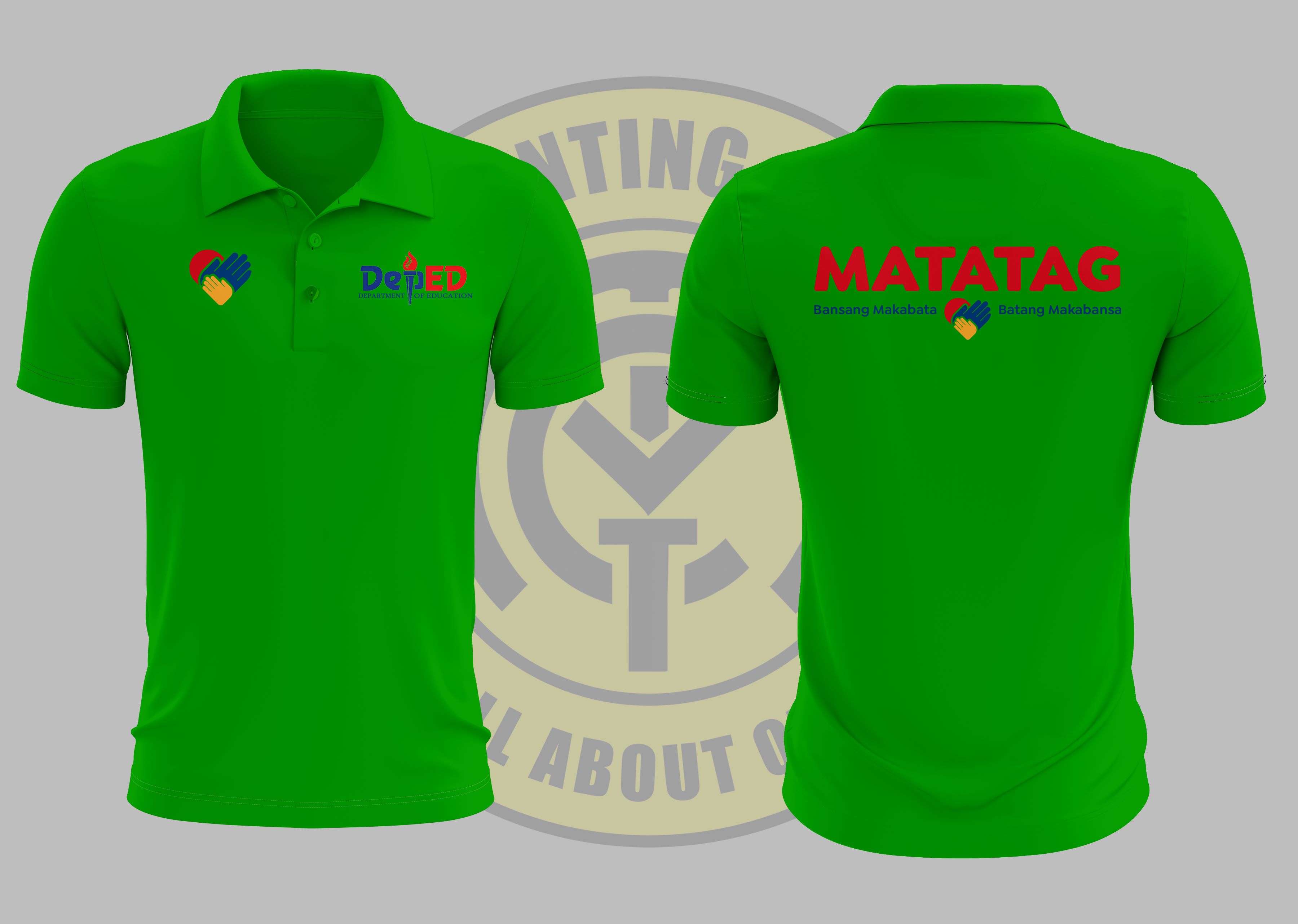 DepEd MATATAG Polo shirt (Unisex) | Lazada PH