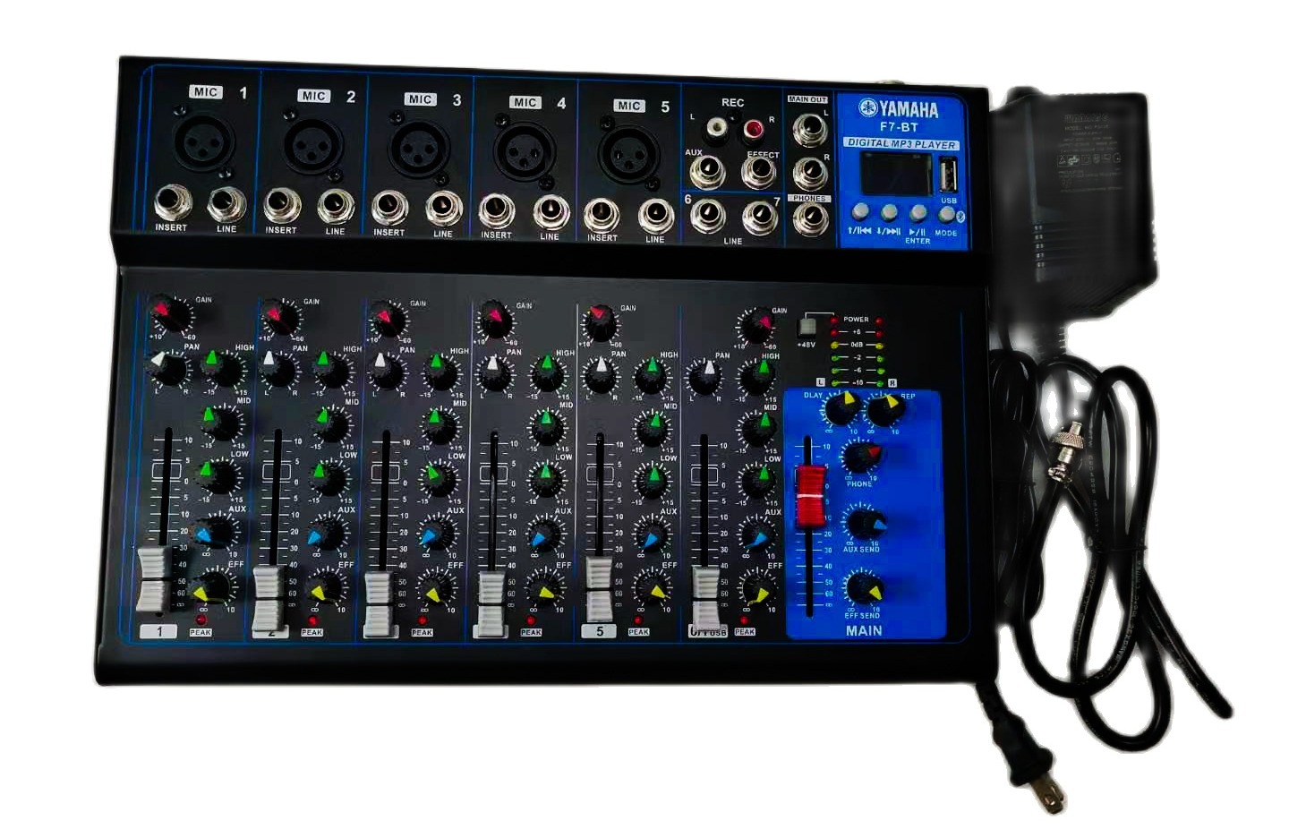 Yamaha 7 CHANNEL mixer with Usb & Bluetooth | Lazada PH