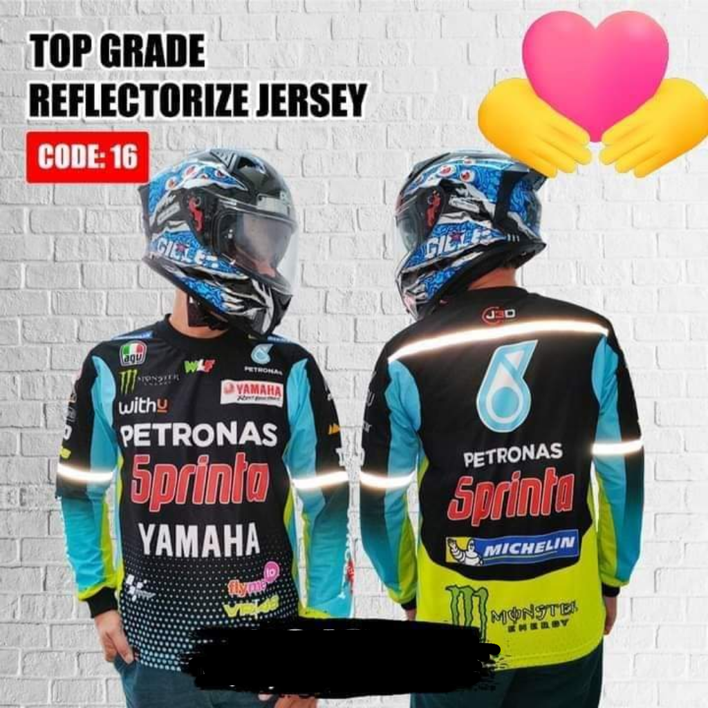 Reflectorized Full Sublimation Long Sleeves Jersey Thai look for Riders ...