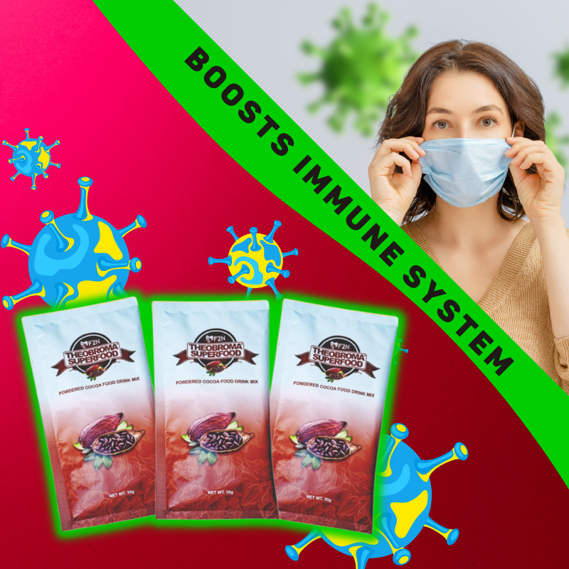 3 Sachets | Original Theobroma Superfood Cacao Herbal Supplement with ...