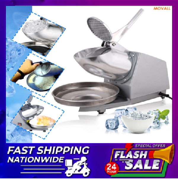 Heavy Duty Electric Ice Smashing Ice Crusher Machine | Lazada PH