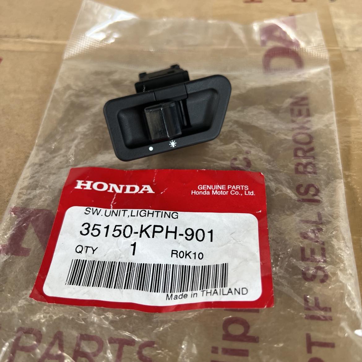 [Honda Genuine] Wave100/Wave 125 Headlight/ Lighting Switch | Lazada PH