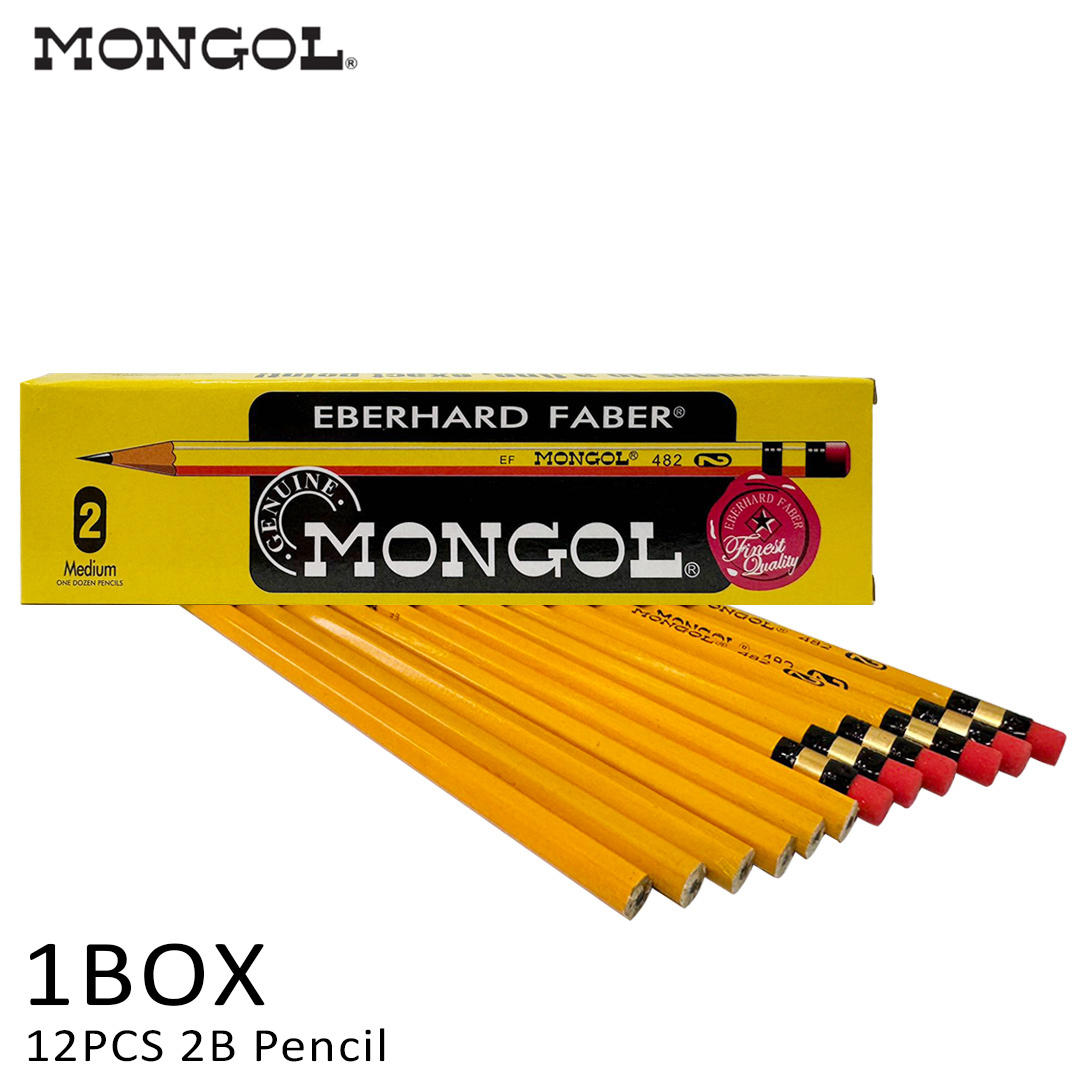 36pcs/3box Mongol Pencil No. 2(Medium), Mongol Fine Pencil Point with ...