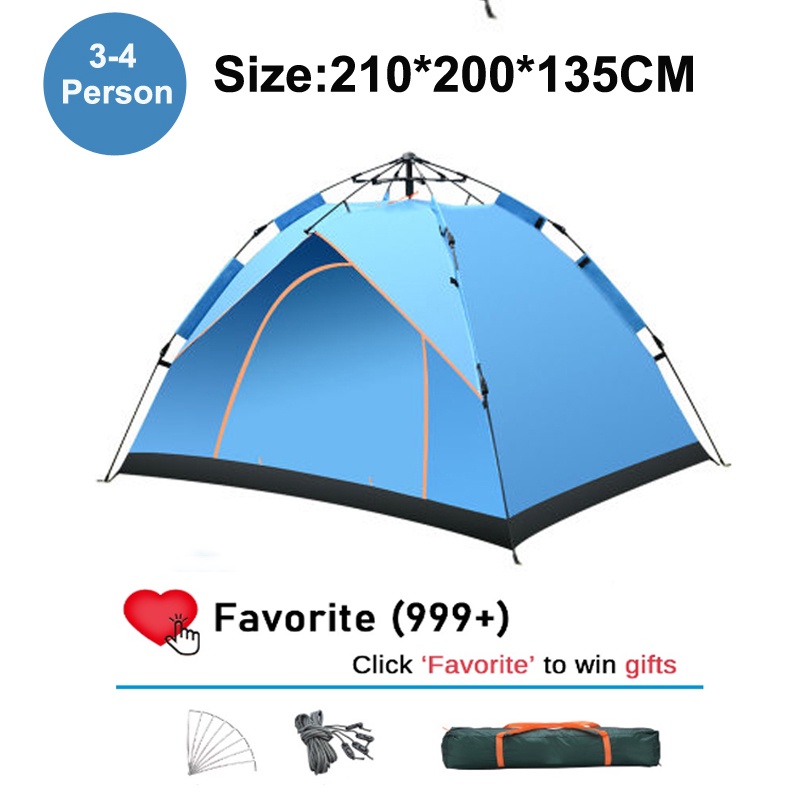 Automatic Camping Tent Waterproof Outdoor Door Dome Camping Tent tent ...