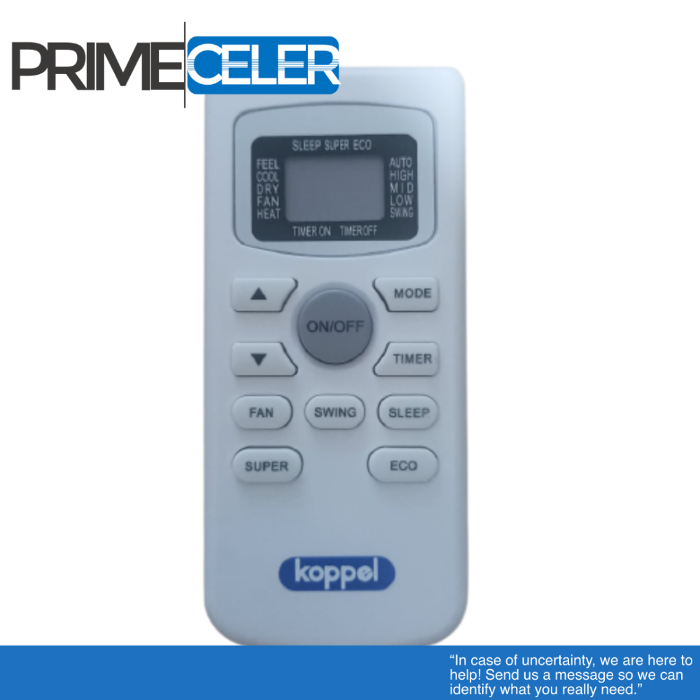 Remote Control for Koppel Aircon Unit (Model: KSW-09R5B ) | Lazada PH