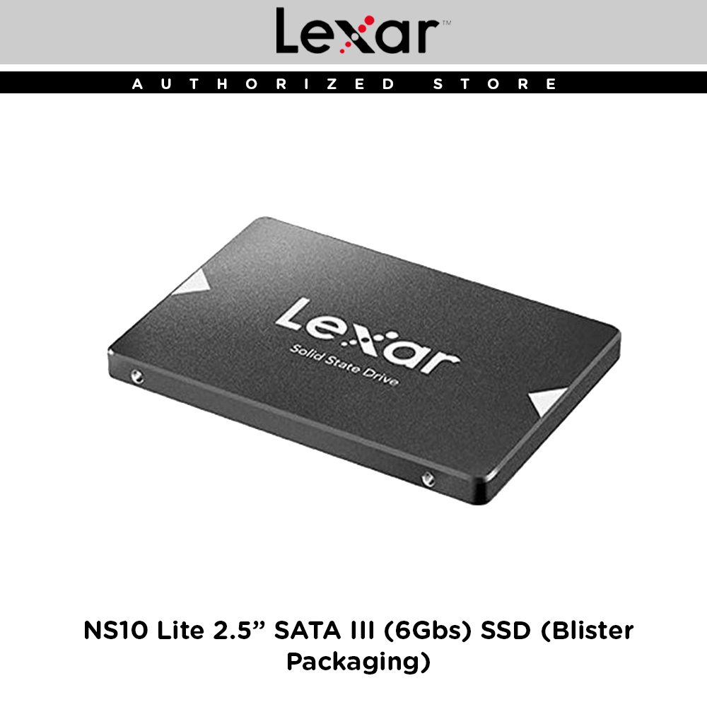 Lexar NS10 Lite 2.5” SATA III (6Gb/s) SSD (Blister Packaging) | Lazada PH