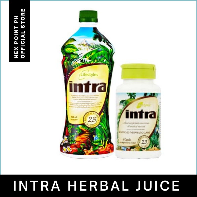 Lifestyles INTRA Herbal JUICE 950ml Intra's Precise Formula Of 23 ...