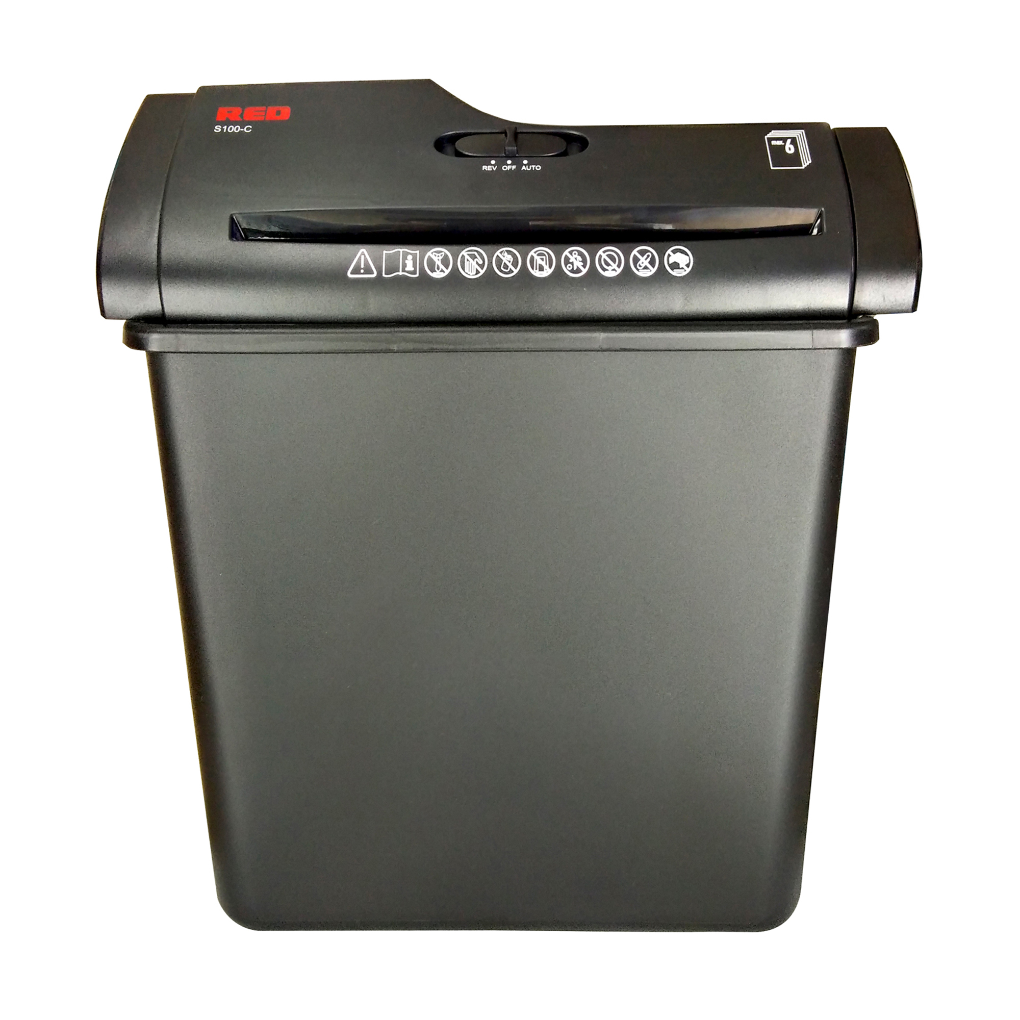 RED Strip Cut Paper Shredder, Paper cutter, Shredding Machine, Paper ...