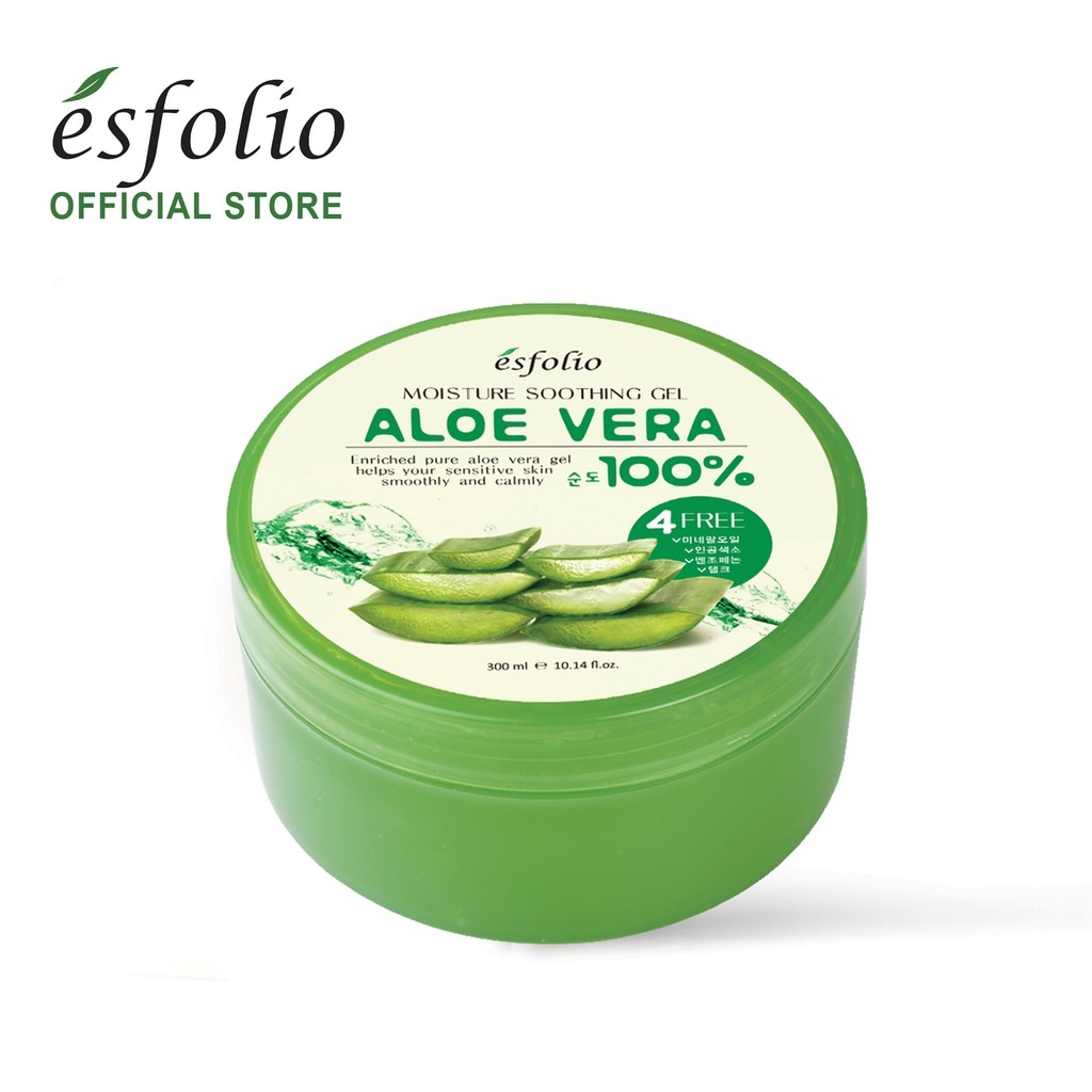 ☑ ۩ Esfolio Aloe Vera Moisture Soothing Gel 100 300ml | Lazada PH