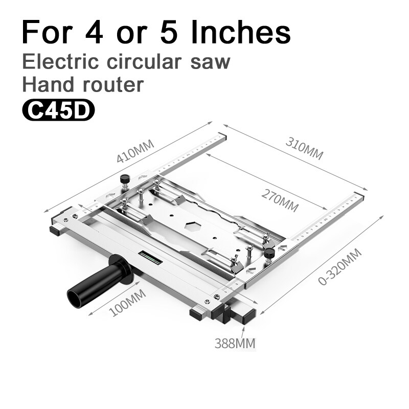 4/5/7 inch electric circular saw multi-function cutting machine manual ...