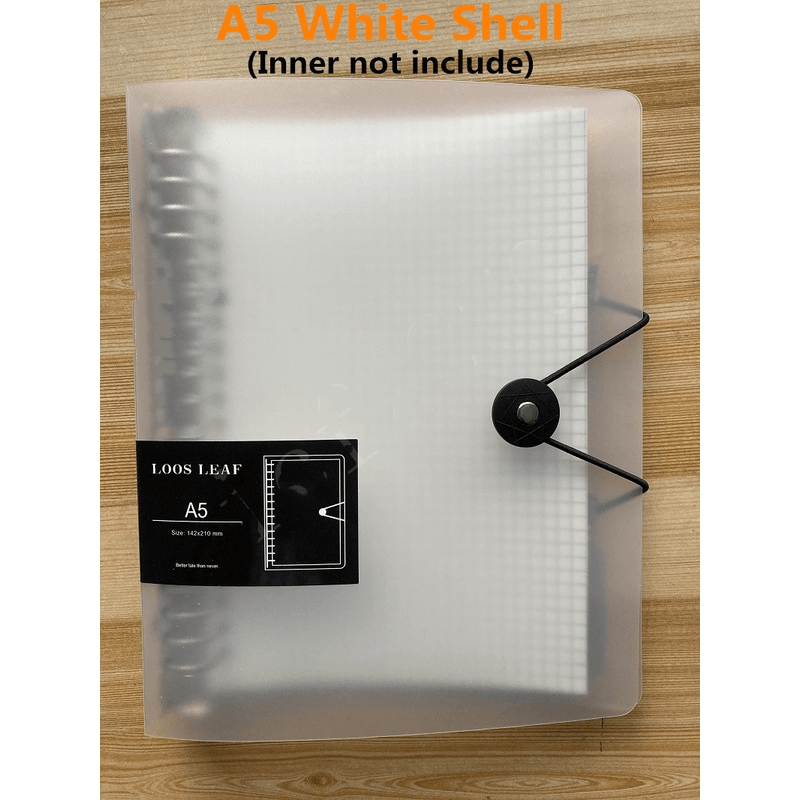 Thicken Binder Notebook Shell With Refill Hard Cover Notepad File