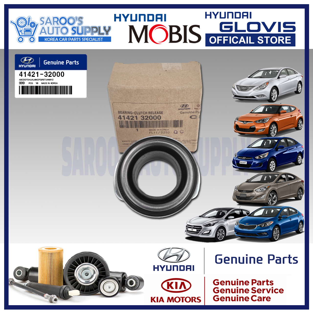 [Genuine] Clutch Release Bearing For i30, Elantra , Accent , Verna ...