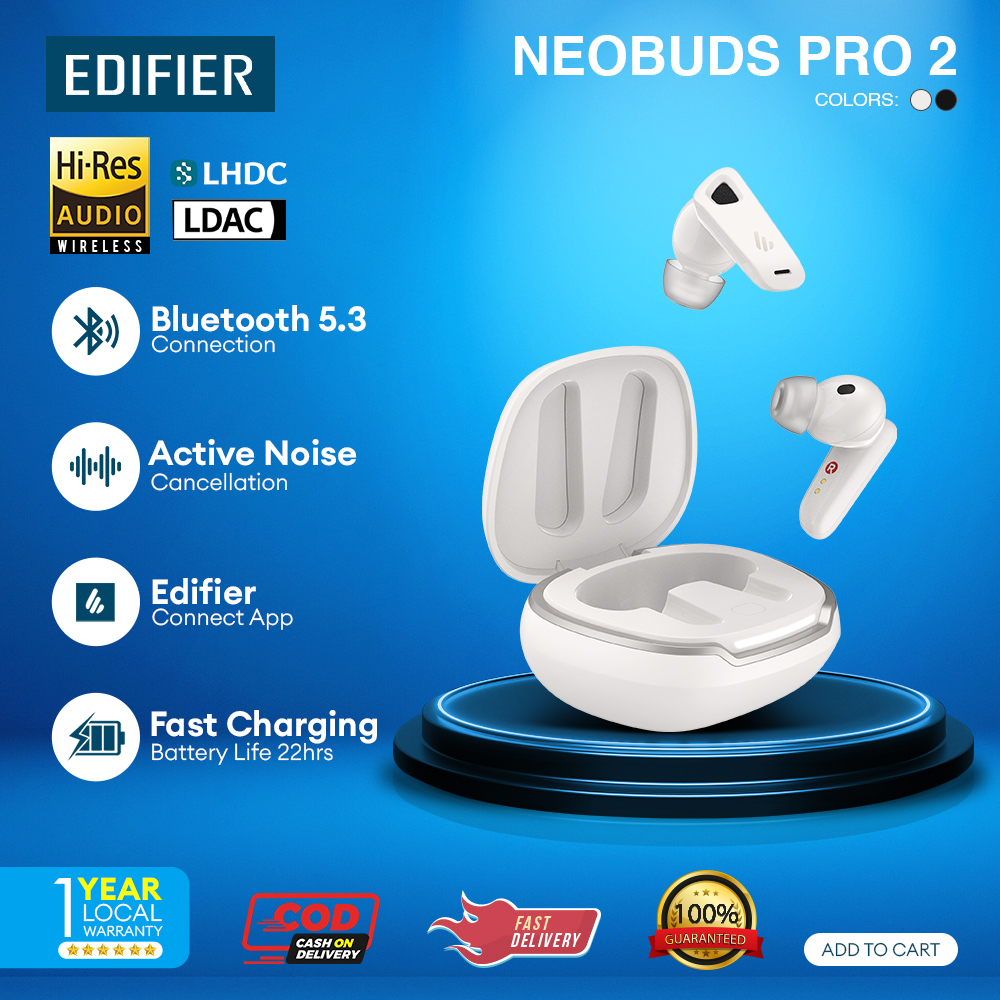 Edifier Neobuds Pro2 TWS Earbuds Wireless Bluetooth Earphones with ...