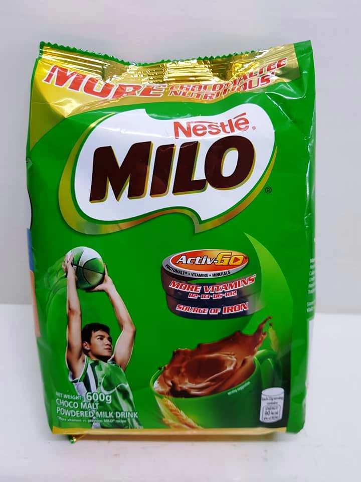 Nestle MILO Active-GO, Choco Malt Powdered Milk (1 pack x 600 grams ...