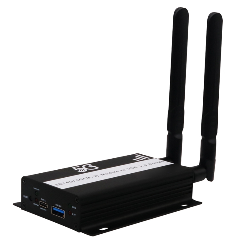 NGFF(M.2) Key B to USB 3.0 Adapter with Card Slot and Additional Power ...