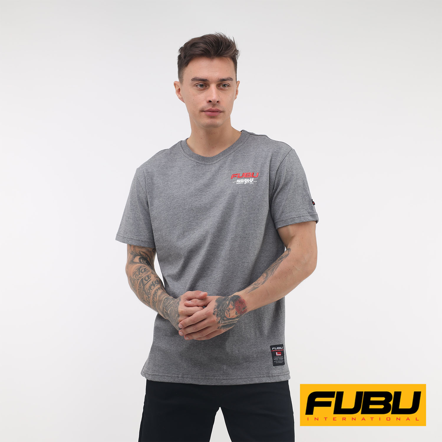 Fubu Round Neck Regular Fit FBT01A-3137 | Lazada PH