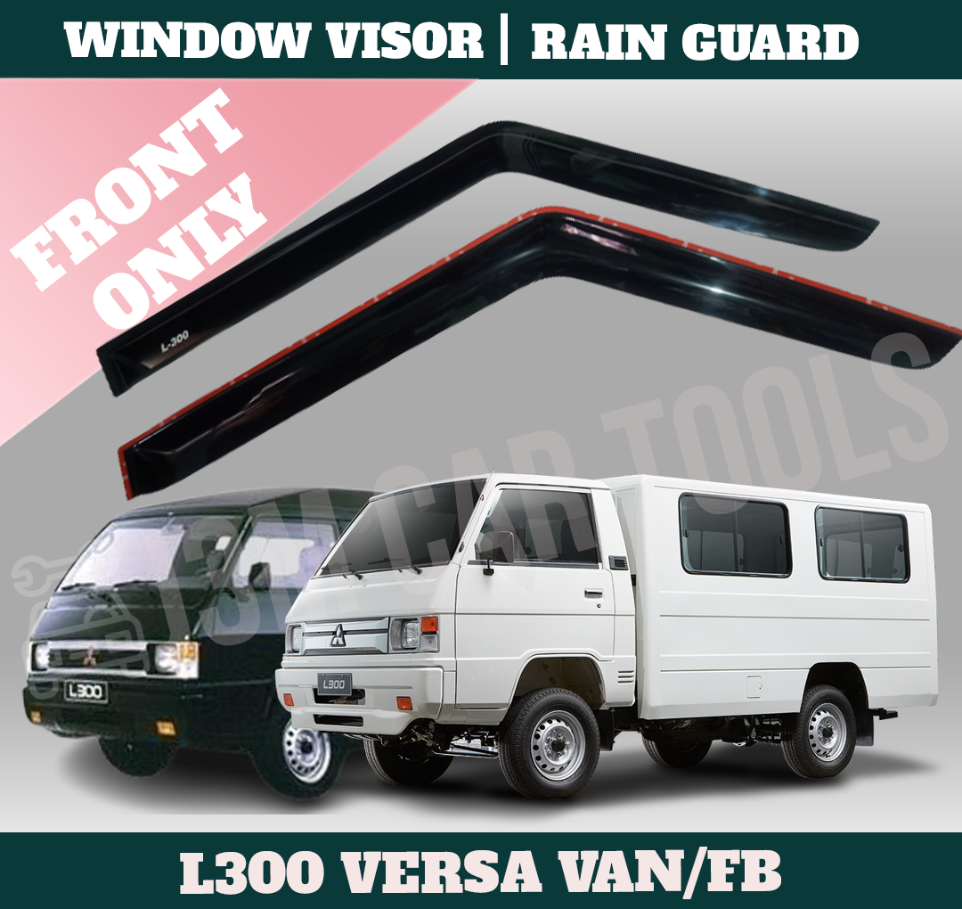 Mitsubishi L300 (2 Doors) Rain Guard Door Visor | Lazada PH