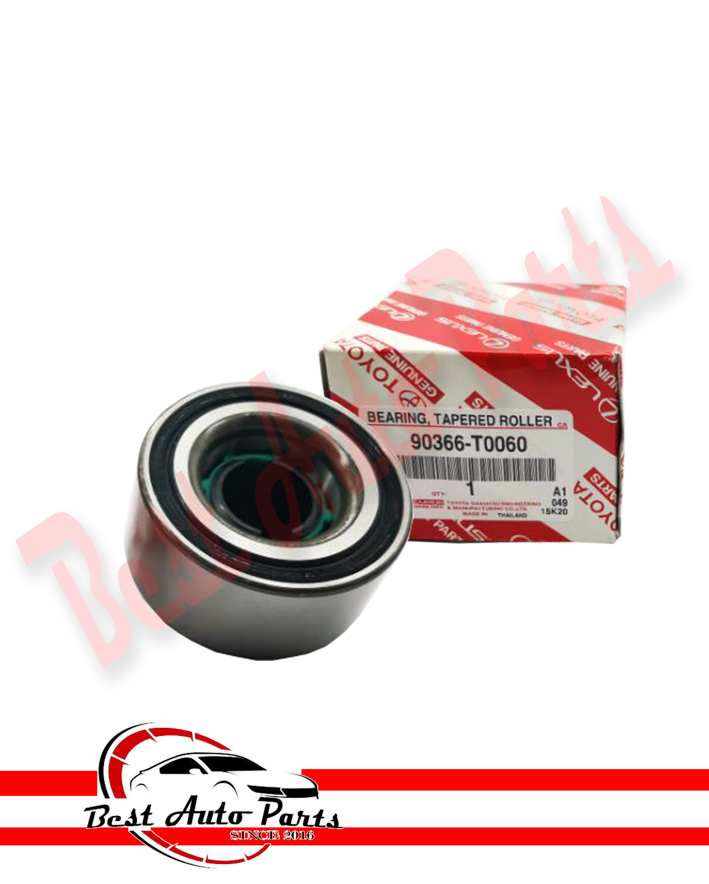 Genuine Toyota (1pc) Wheel Hub Bearing Rear for Fortuner 2.4 Diesel ...