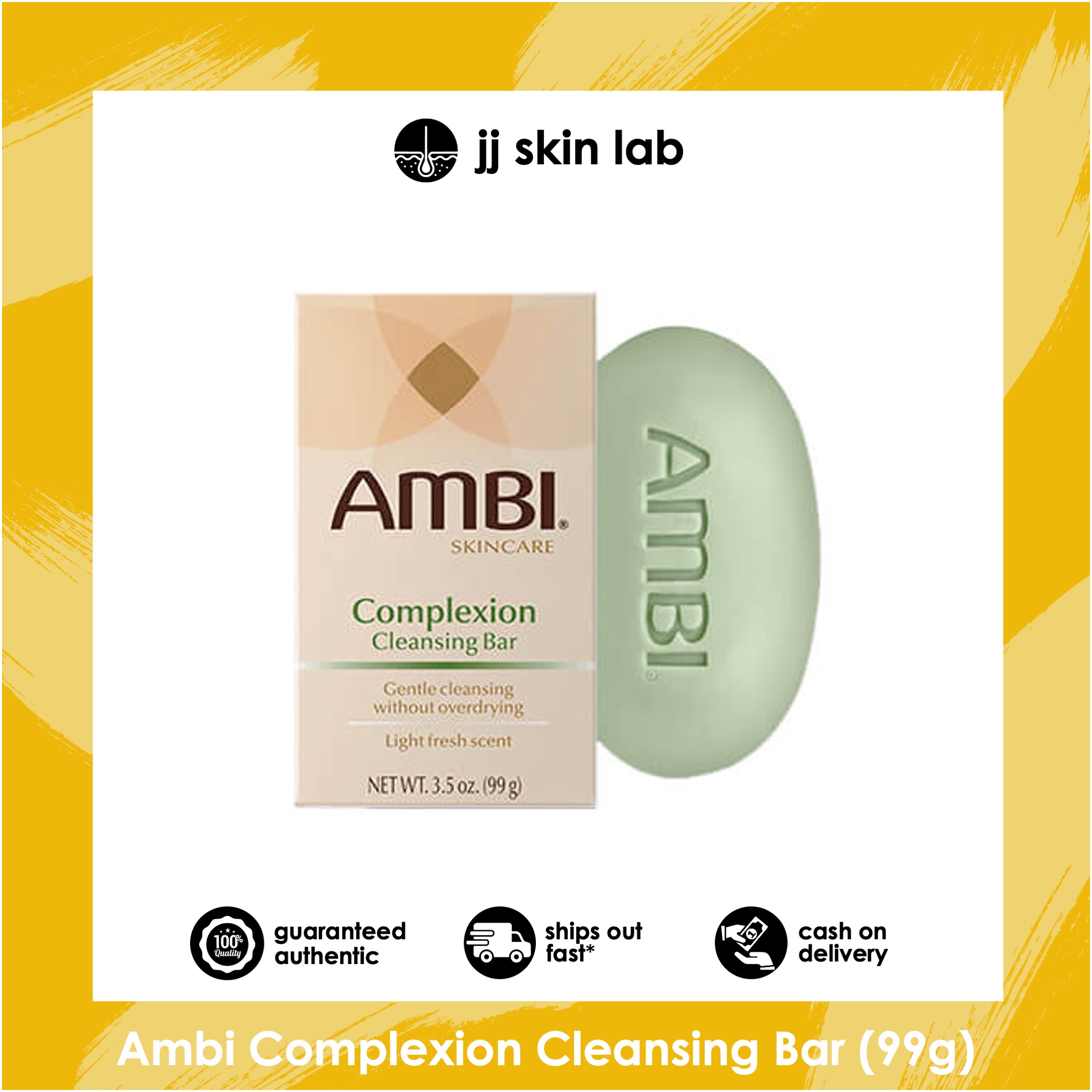 Ambi Skincare Cocoa Butter Cleansing Bar, Complexion, Black Soap with ...