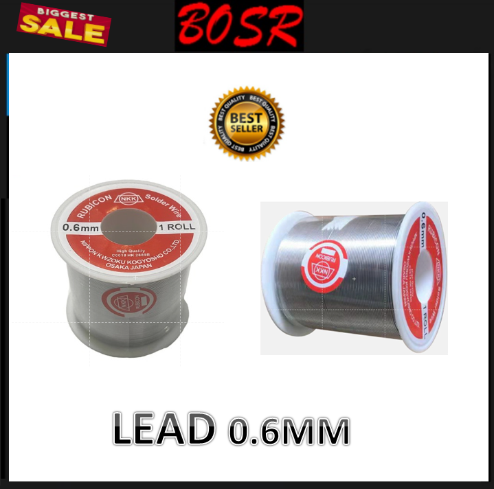Rubicon Soldering Lead 60% NKK 0.6m/m | Lazada PH