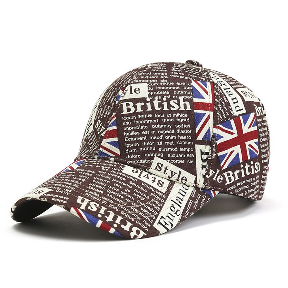 ALENNA Men Women Union Jack Summer British Flag Baseball Cap Casual Cap ...