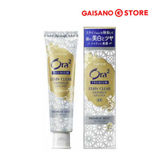 Ora2 Premium Mint Stain Clear Toothpaste 100g | Lazada PH