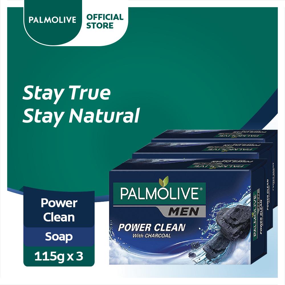 Palmolive Men Bar Soap 115g, Pack of 3 | Lazada PH