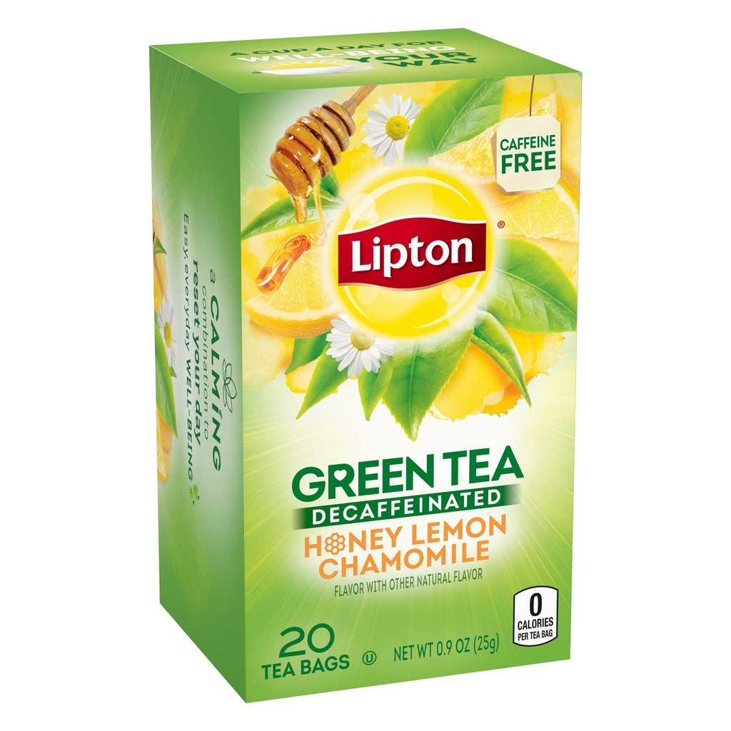 Lipton Green Tea - Mint / Orange / Cranberry / Decaf / Acai / Regular ...