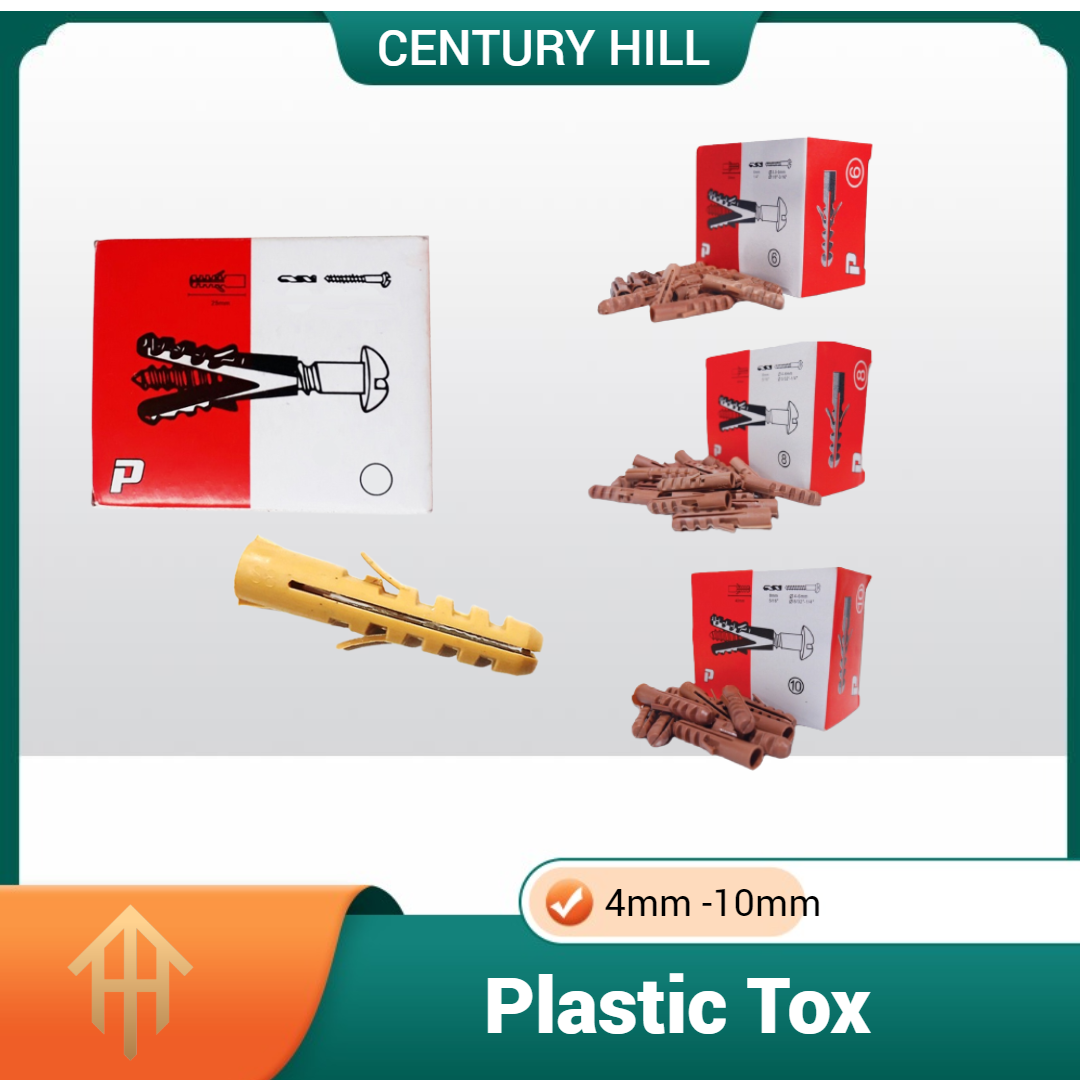 Plastic Tox Per Box (4mm to 10mm) | Lazada PH