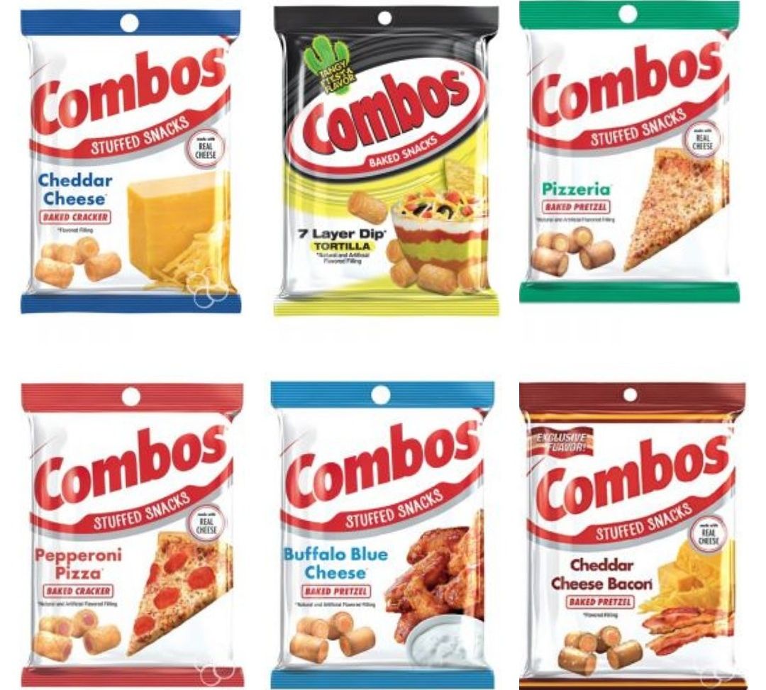 Combos Pepperoni Pizza | 7 layer | Buffalo Blue Cheese | Cheddar Cheese ...