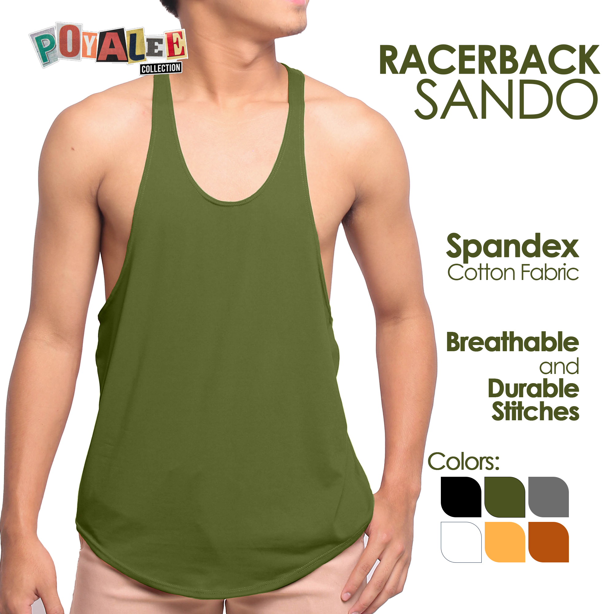 Racer Back Sando | Tank Top for Men | Men's Sando | Free Size fits upto ...