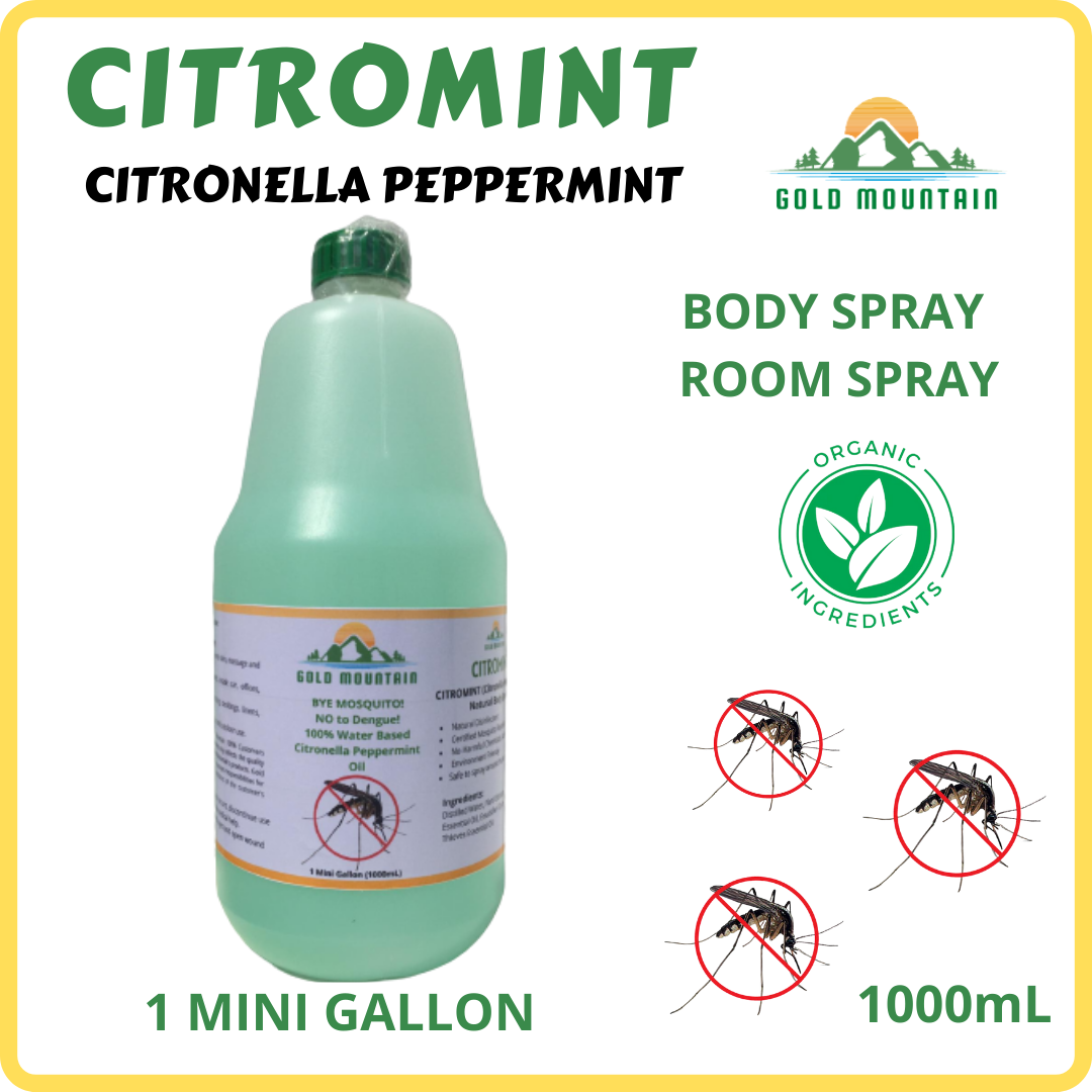 🔥1000mL Gold Mountain CITROMINT, CITRONELLA SPRAY, PEPPERMINT SPRAY ...