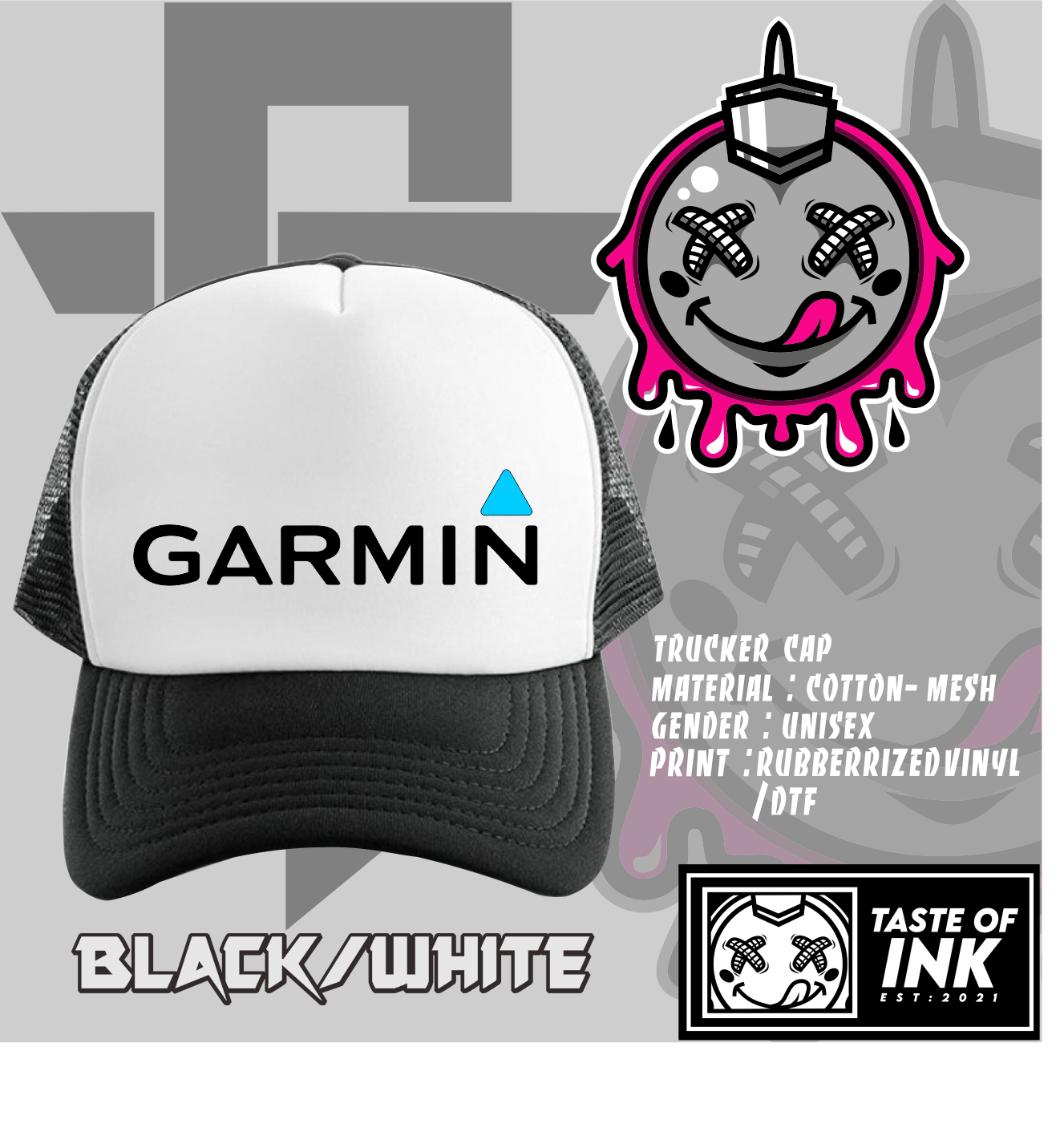 GARMIN CAP (DTF PRINT) | Lazada PH