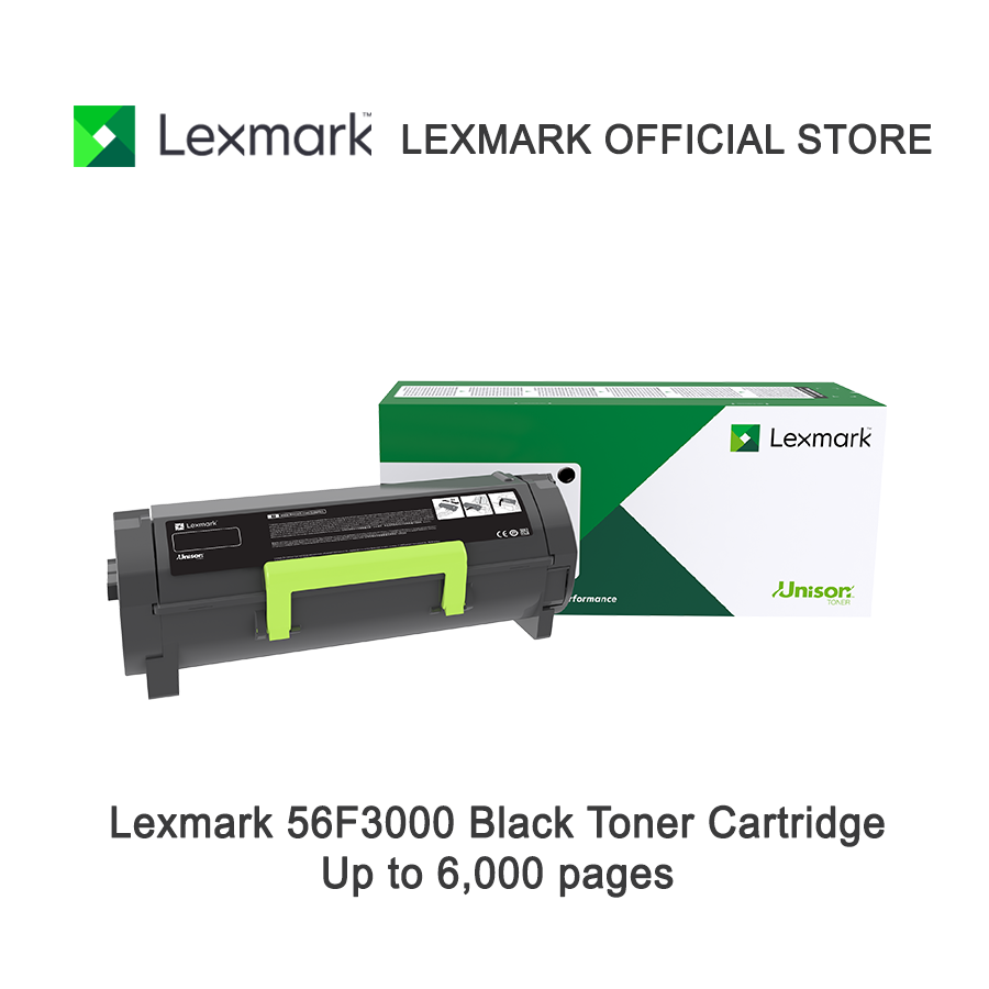Lexmark MS/MX 320, 420, 520, 620- 56F3000 Black Toner Cartridge | Lazada PH