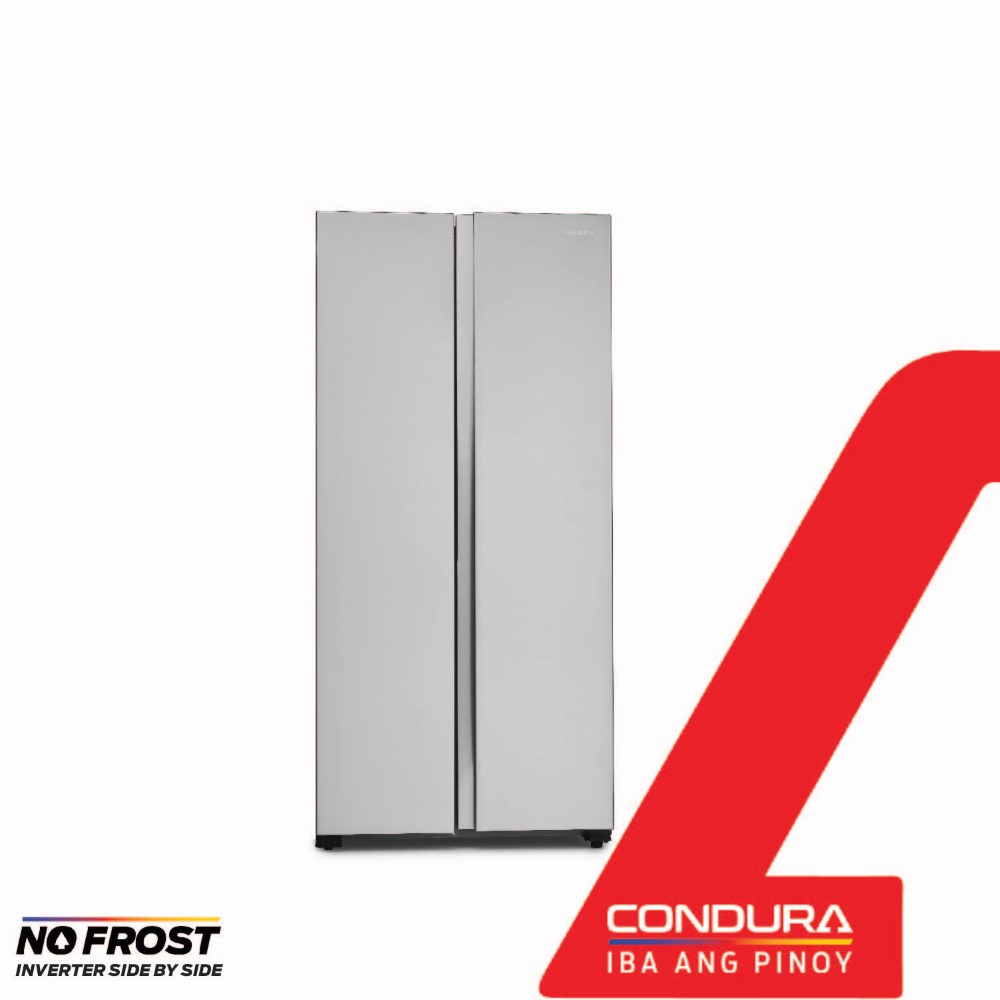 Condura 16.5 cu ft., Ultima No Frost Inverter Side by Side Silver Door ...