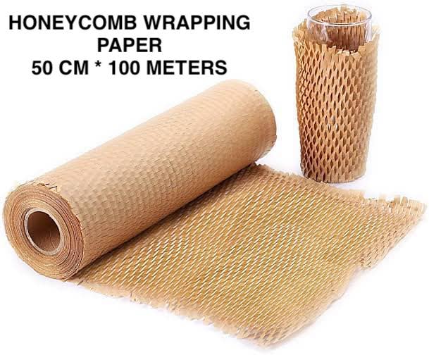 Kraft Honeycomb Paper Wrapper (100 meters | Lazada PH