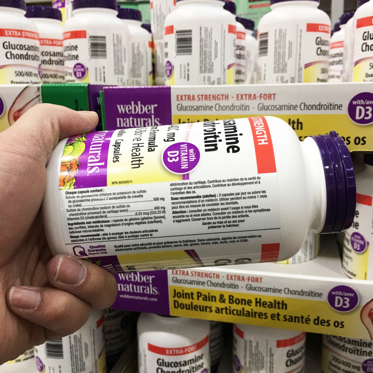 Spot Canadian Webber Weibowei Bone Strength Bone Collagen Aminoglucose ...